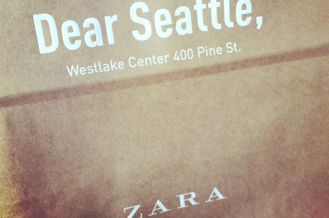 Retail Squee of the Day: The Zara Media Preview - Seattle magazine
